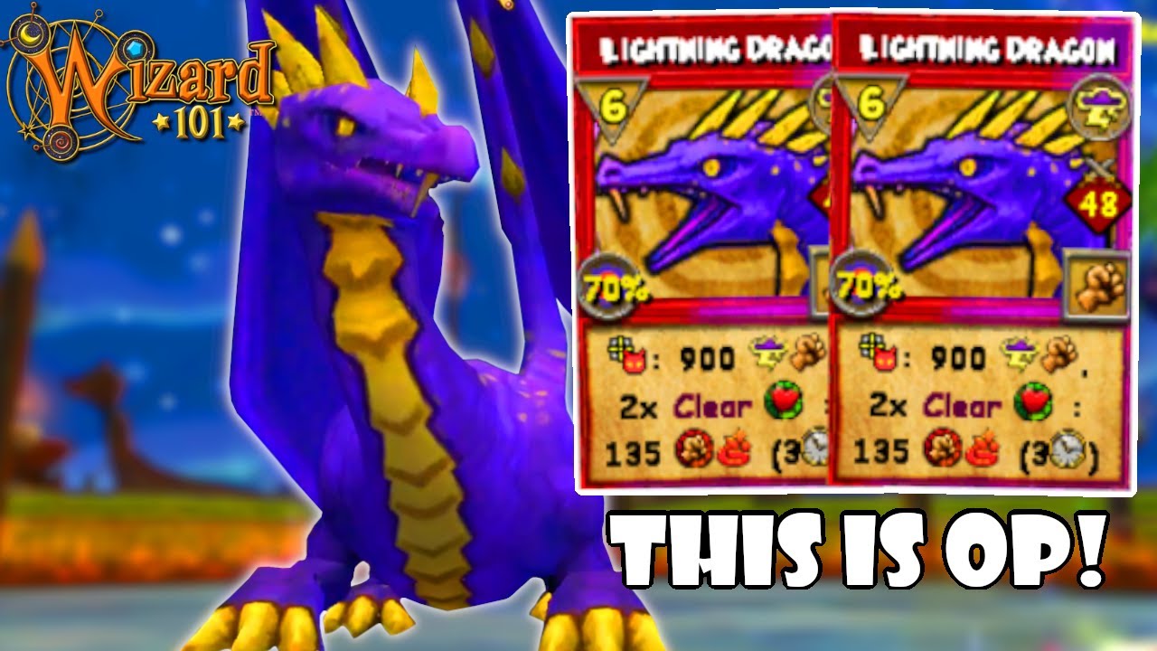 Wizard101 Level 170 Fire PvP: The *NEW* Lightning Dragon Fusion Is OP ...