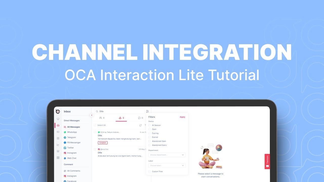 OCA Interaction Lite: Channel Integration - YouTube