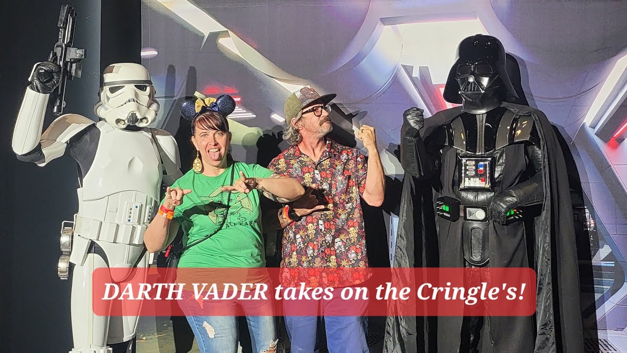 Darth Vader, Storm Troopers, R2D2! At D23 Galactic Disco Night in ...