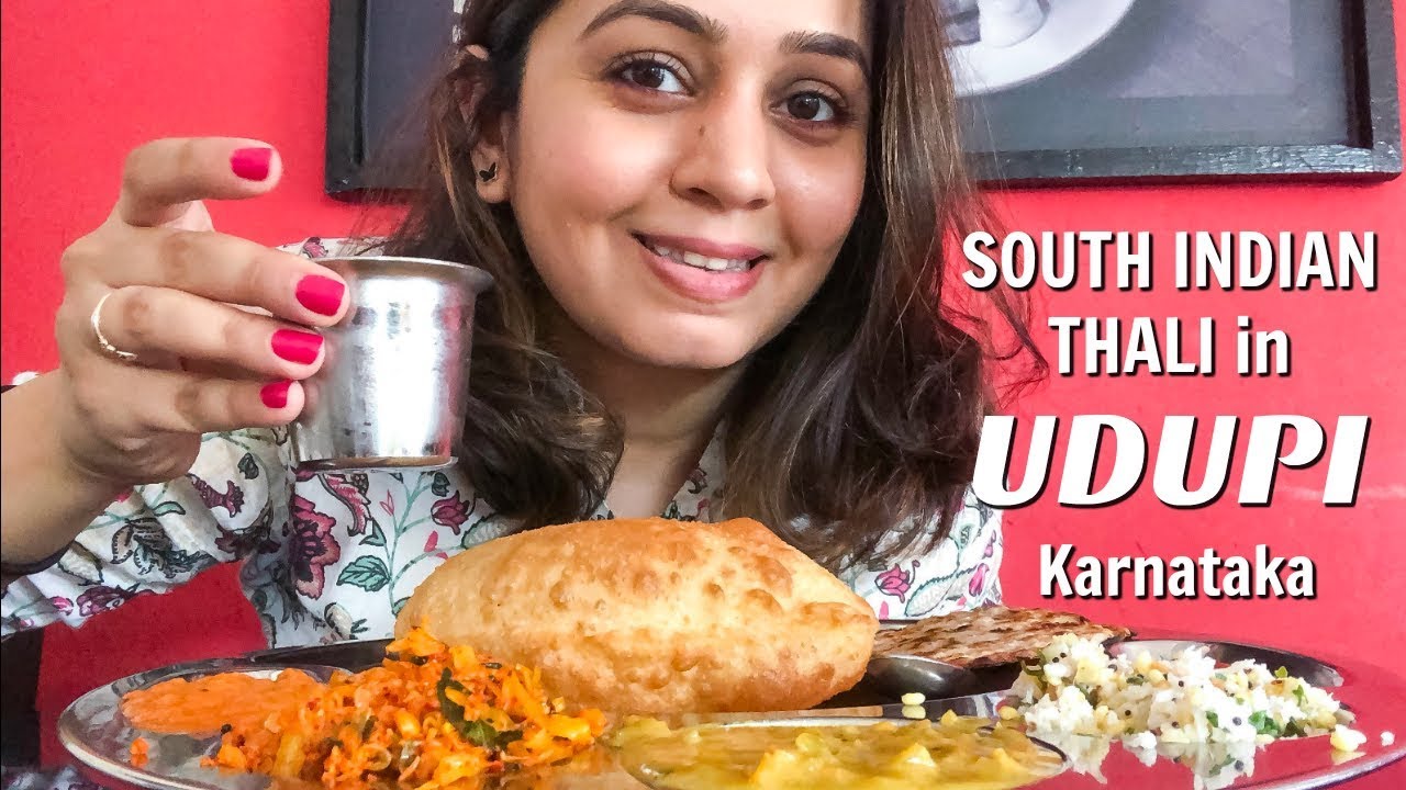 Karnataka Style SOUTH INDIAN THALI | Udupi Food - MTR - YouTube