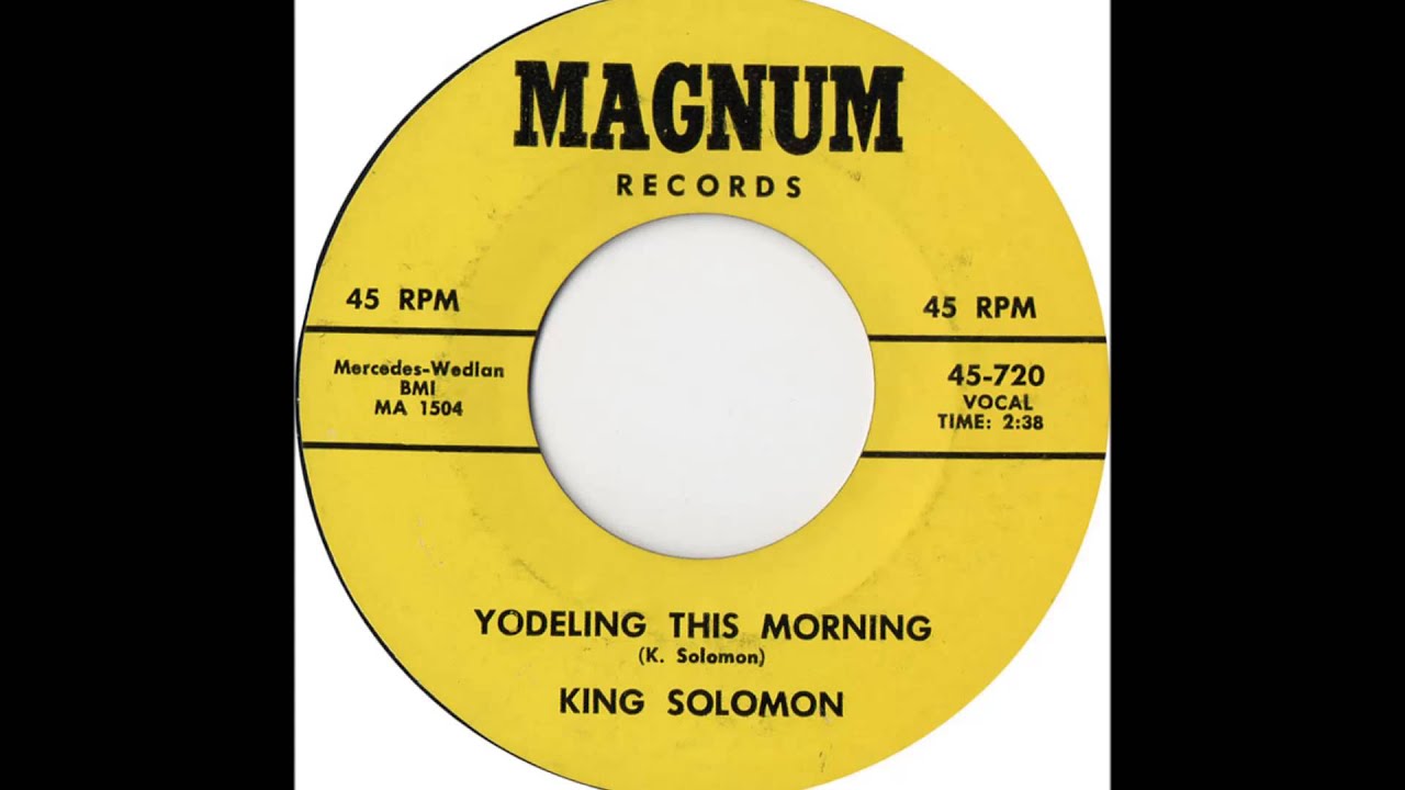 King Solomon Yodeling This Morning - YouTube
