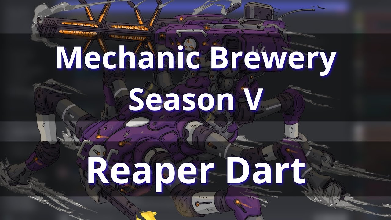 Mechanic Brewery Season 5, a Lancer HOMEBREW Series: Reaper Dart (Smith ...