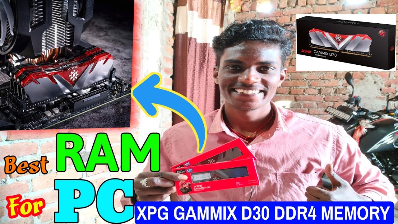 XPG ADATA GAMMIX D30 DDR4 8GB Unboxing And Review [HINDI] - YouTube