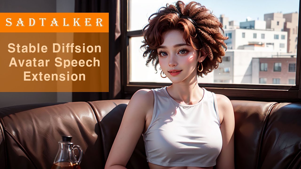 SadTalker 스테이블 디퓨전 확장 프로그램 아바타 스피치 Stable Diffusion Extension Avatar Speech - YouTube
