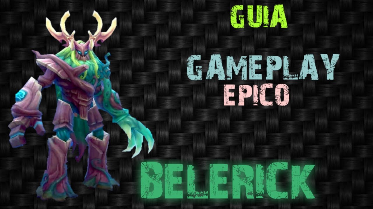 GUIA Y GAMEPLAY CON BELERICK | MOBILE LEGENDS - YouTube