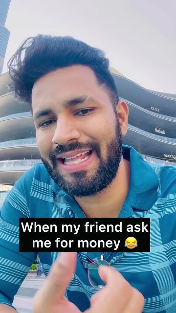 When my friend ask me for money | shorts | vj pawan Singh - YouTube