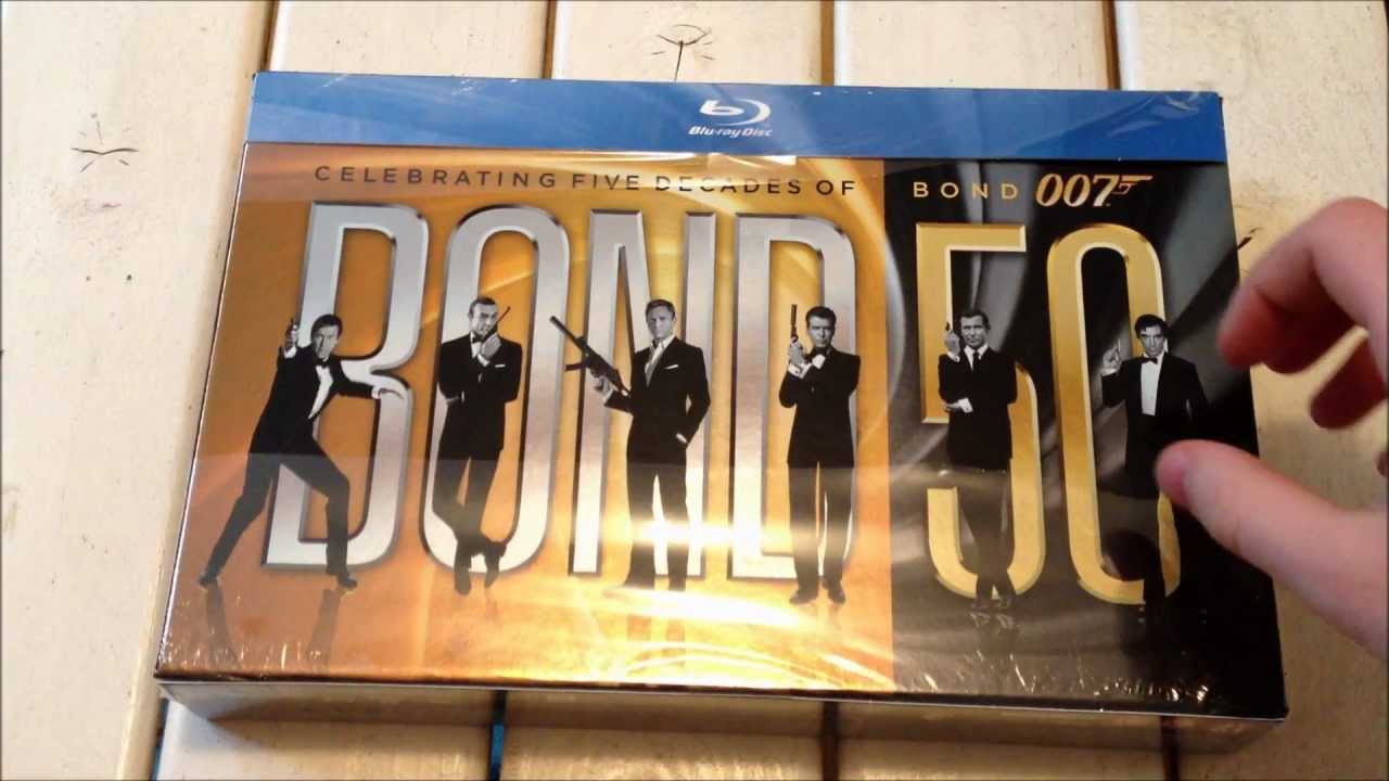 James Bond 50 Blu-Ray unboxing 1080p HD - YouTube
