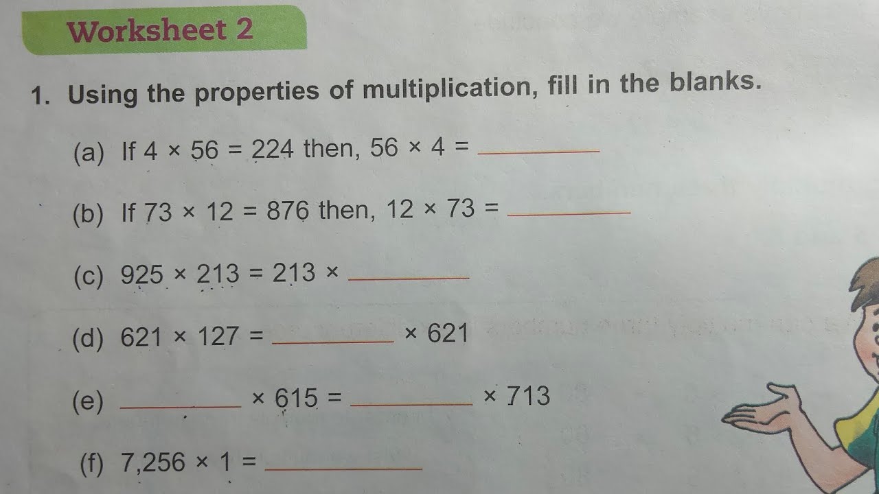 DAV Class 4 unit 3 worksheet 2 ।। Math class 4 chapter 3 worksheet 2 ...