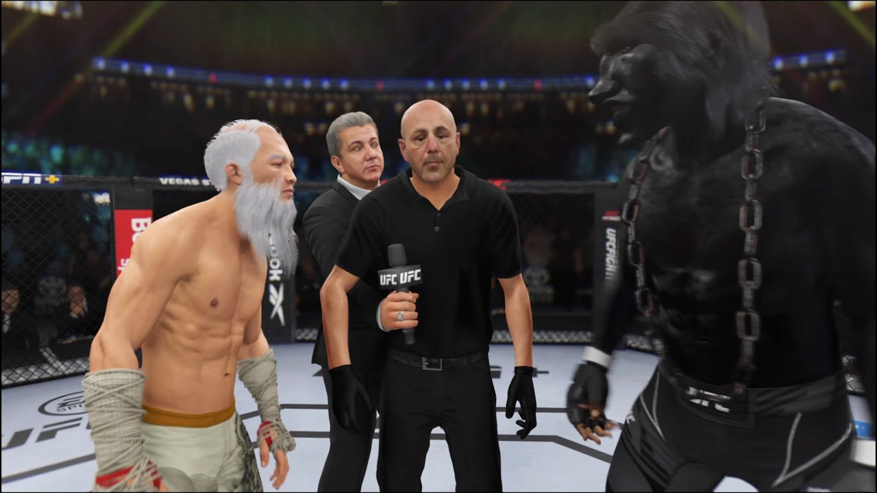 UFC 4 - Big Mole vs. Old Bruce Lee - Super Dragon 🔥 - YouTube