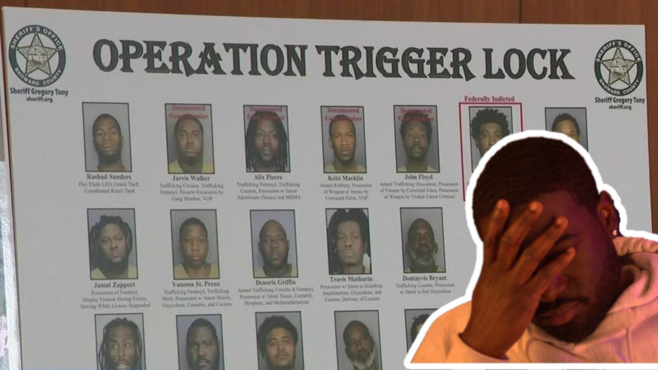 Massive Operation Trigger Lock Leads to 132 Arrests in Pompano Beach ...