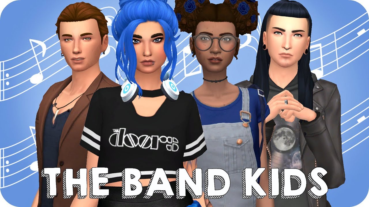 HIGH SCHOOL CLIQUES - THE BAND KIDS | Sims 4 Create A Sim - YouTube