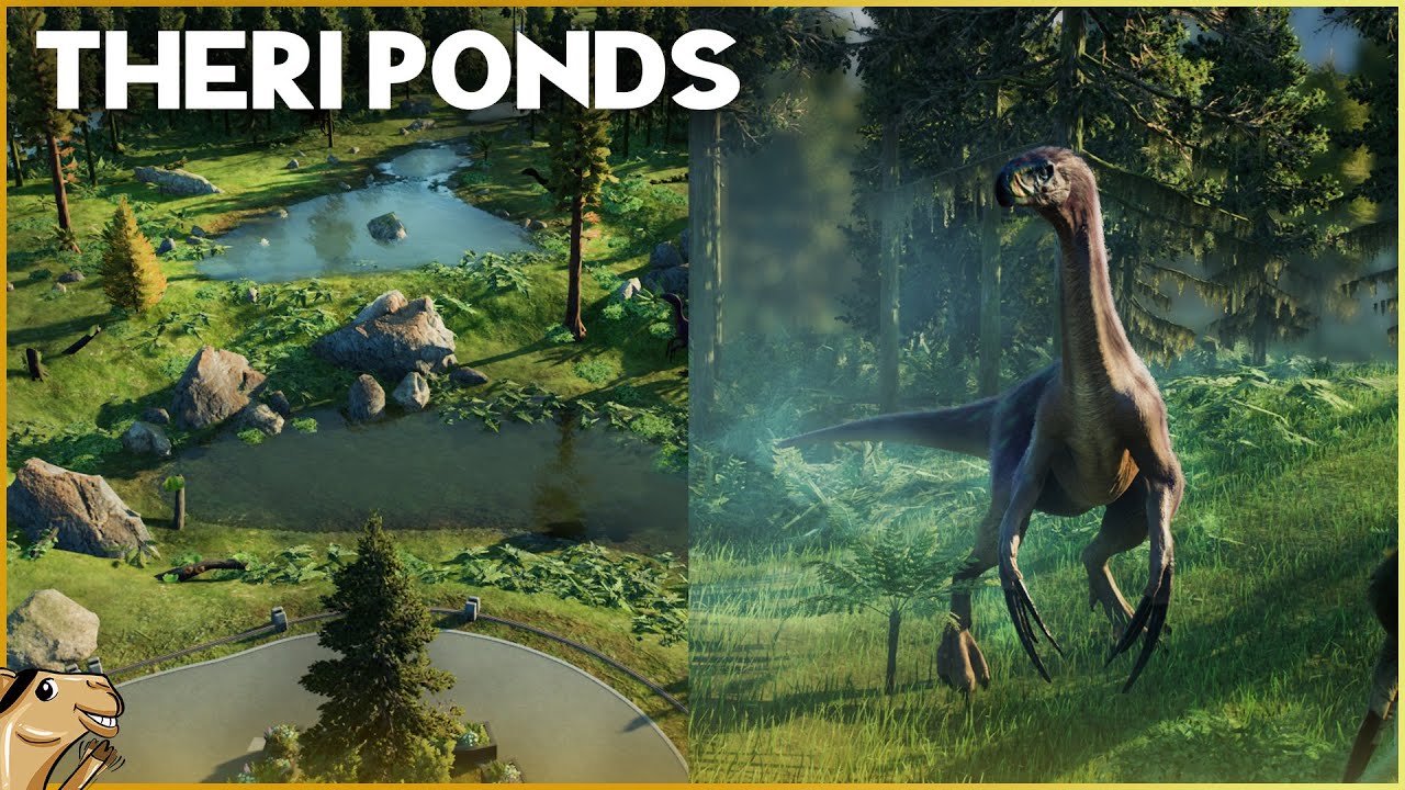 THERIZINOSAURUS Ponds - Lake Biosyn - JWE2 Speedbuild - YouTube