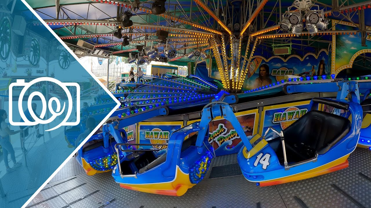 Hawaii Swing (Berg und Talbahn, Schaak) @ Rheinkirmes Düsseldorf 2022 ...