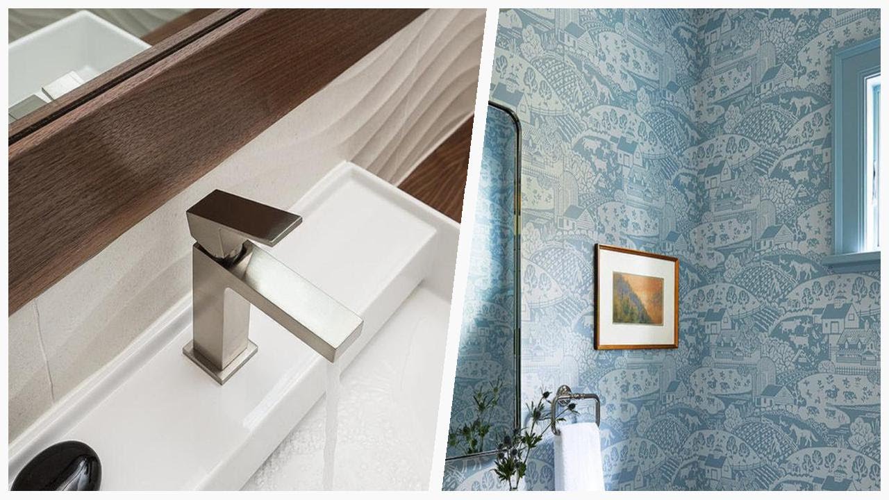 75 Small Powder Room With A Console Sink Design Ideas You'll Love 💎 ...