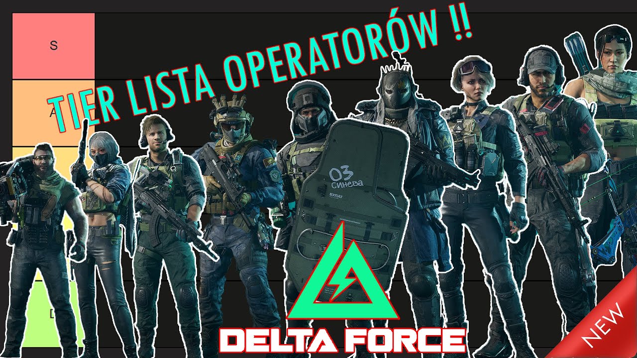 Tier Lista Operatorów w Delta Force – Najlepszy Operator w Grze! (Tier ...
