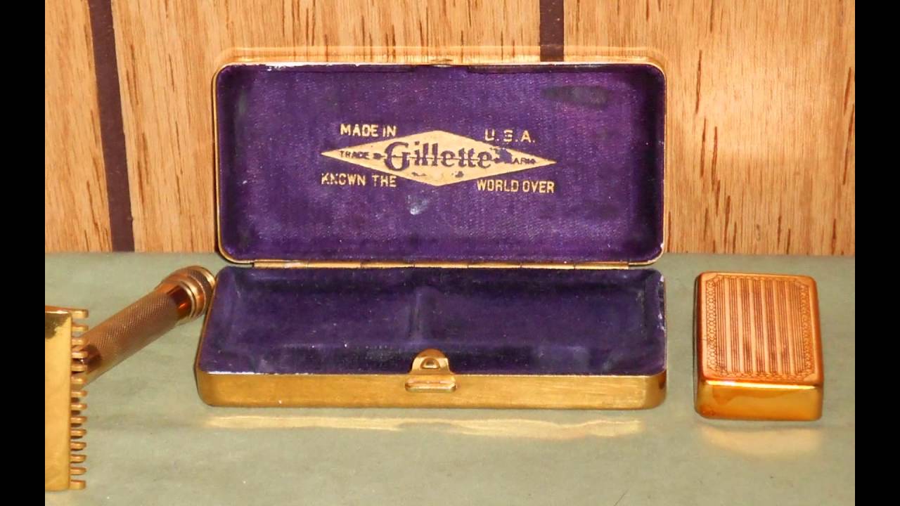 1920s Gillette Pocket Edition No501-B - YouTube