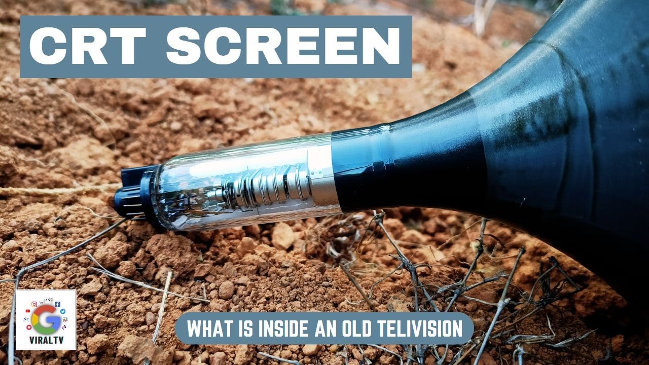 Cathode Ray Tube. What is inside of old TV 📺 - YouTube