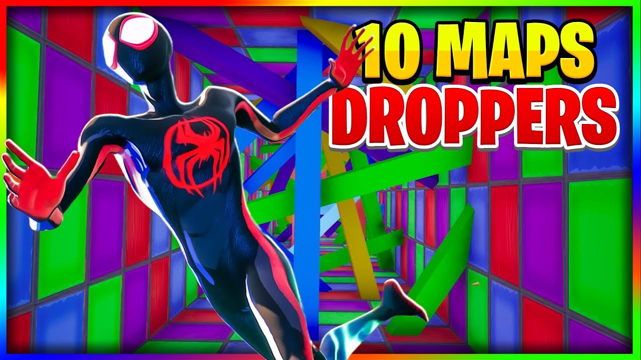 🥵best 10 DROPPER maps in Fortnite Chapter 4! - DROPPER Fortnite Code🥶 ...