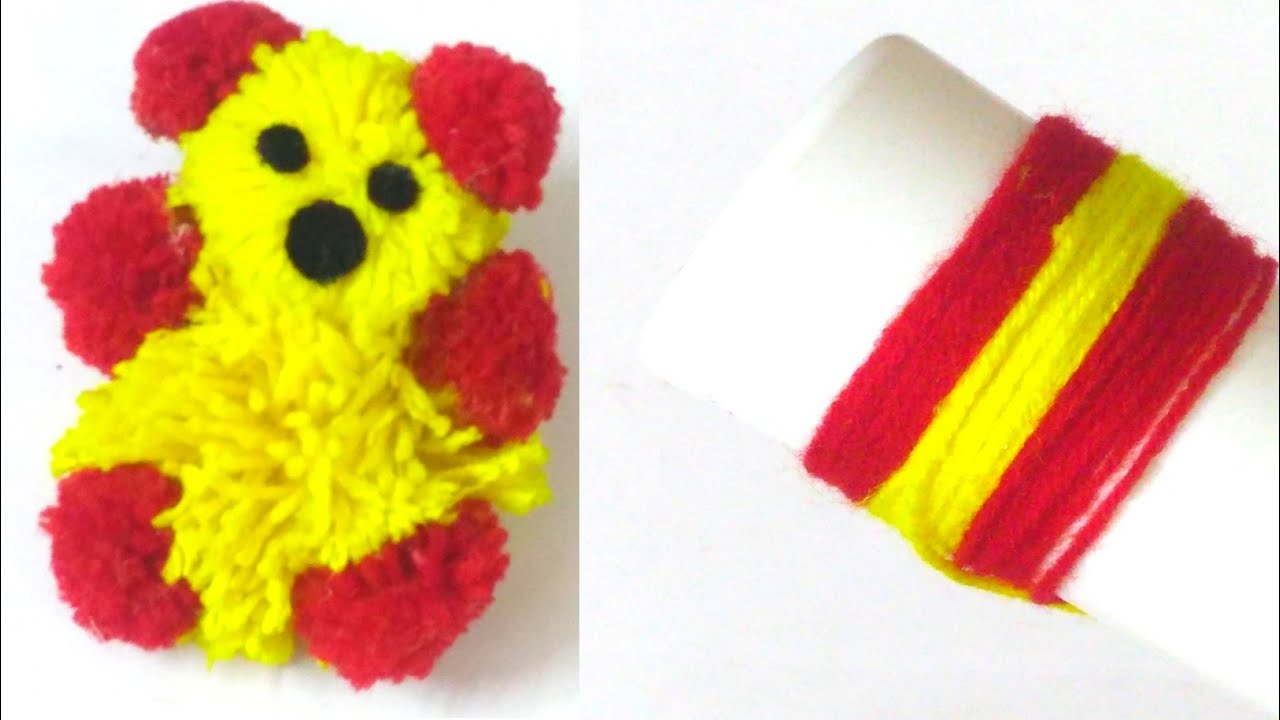 How to Make Teddy Bear With Wool /Teddy Bear Make at Home /DIY Teddy ...