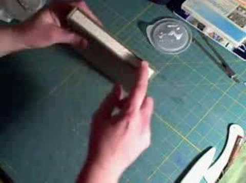 Bookbinding: Casing in - YouTube