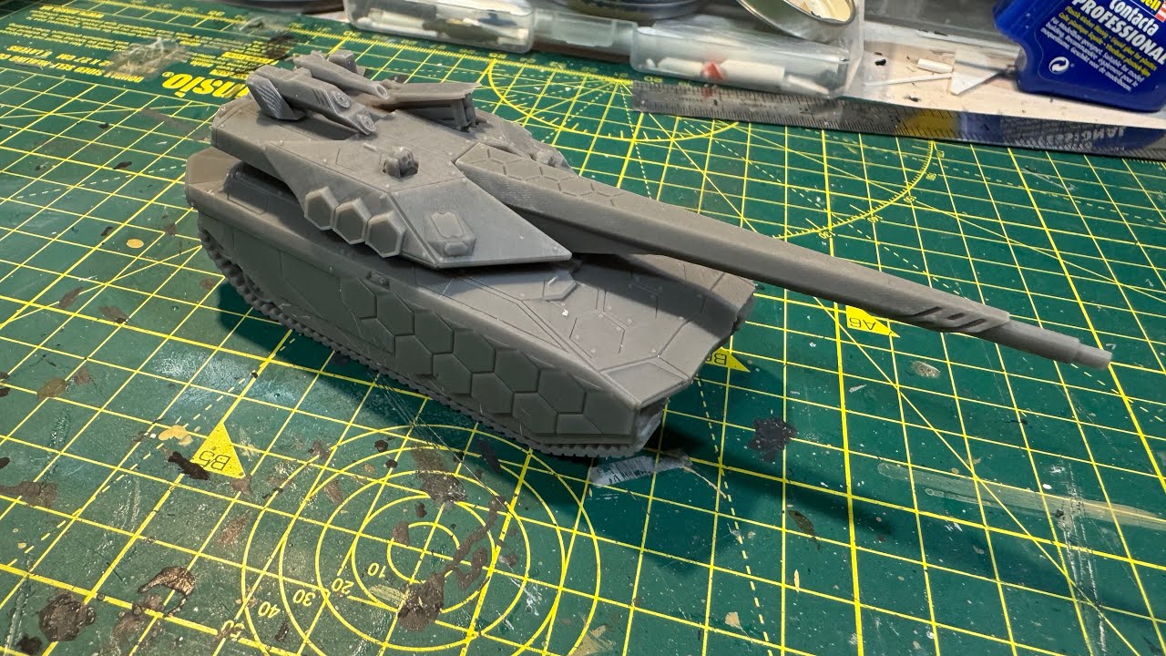 Hyundai Rotem Stealth Tank! 1/72 Panzerfux 🦊 3D Printed Future Tank! A ...