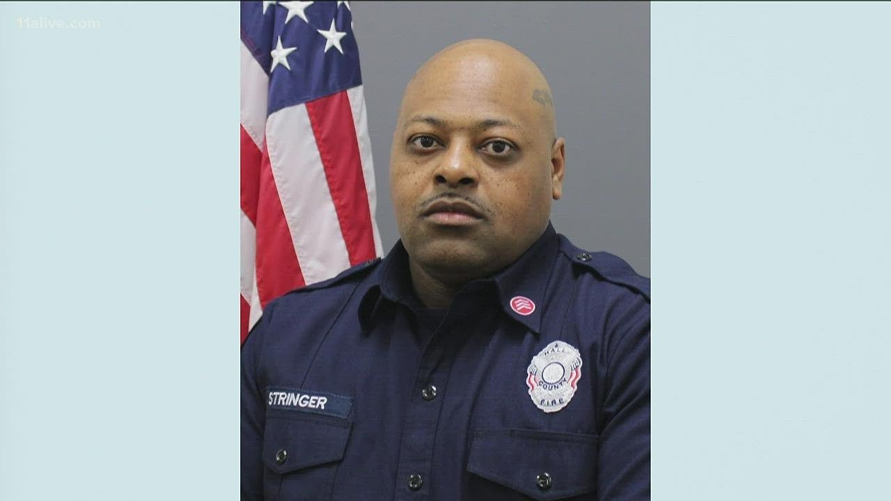 Visitation today for Hall County firefighter who died of COVID-19 - YouTube