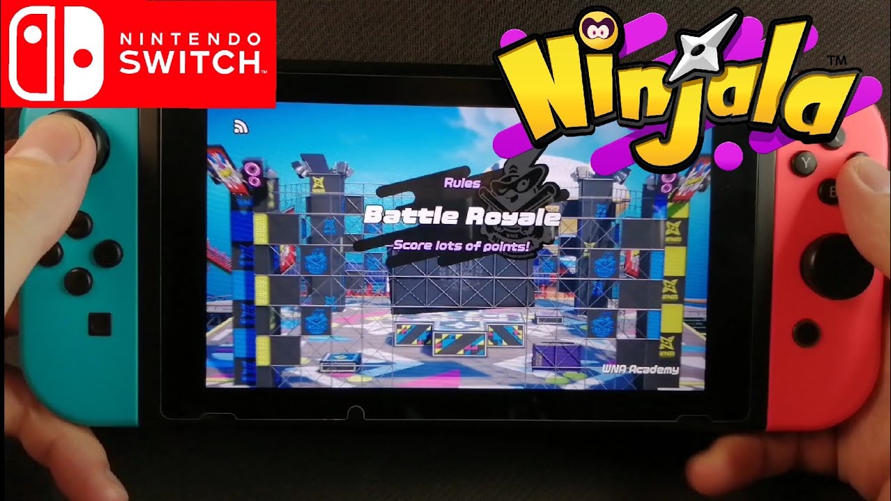 Playing Ninjala on the Nintendo Switch #1 - YouTube