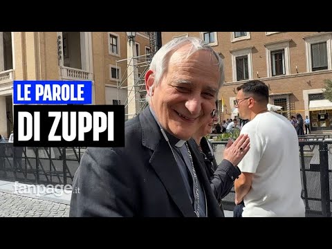 Il Cardinale Zuppi dal parrucchiere prima del Conclave: \