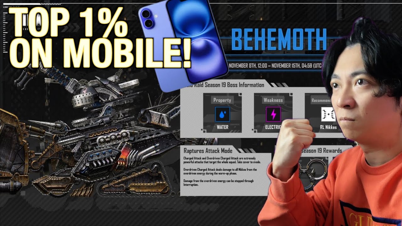 Nikke:// Solo Raid Behemoth top 1% - YouTube