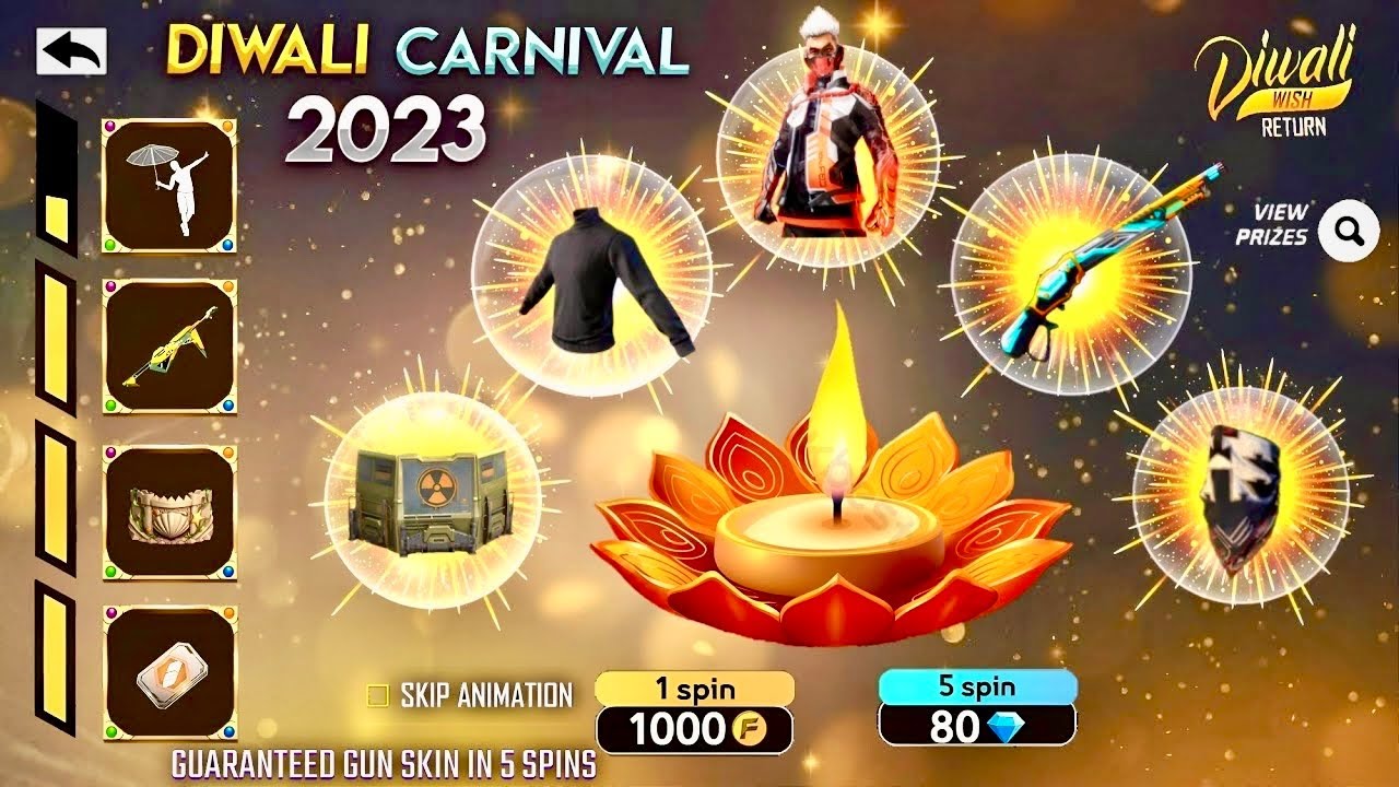 FREE FIRE DIWALI SPECIAL REWARDS | UPCOMING FF NEW EVENTS AND UPDATES ...