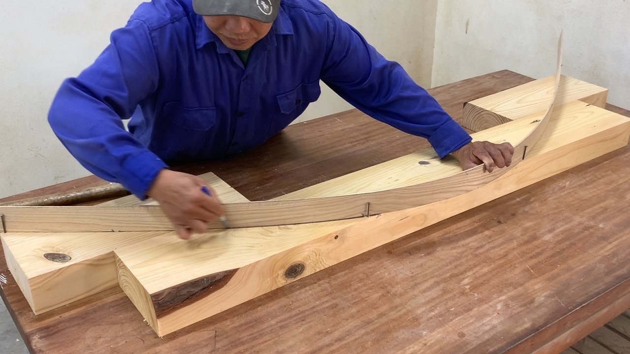 The Technique Of Joining Wood According To The Curve Of Skillful ...
