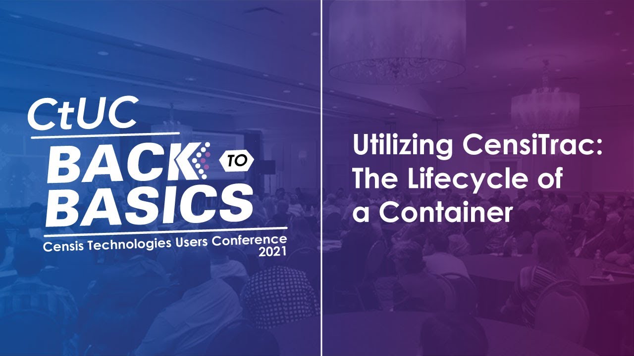 CtUC 2021 | Utilizing CensiTrac: The Lifecycle of a Container - YouTube