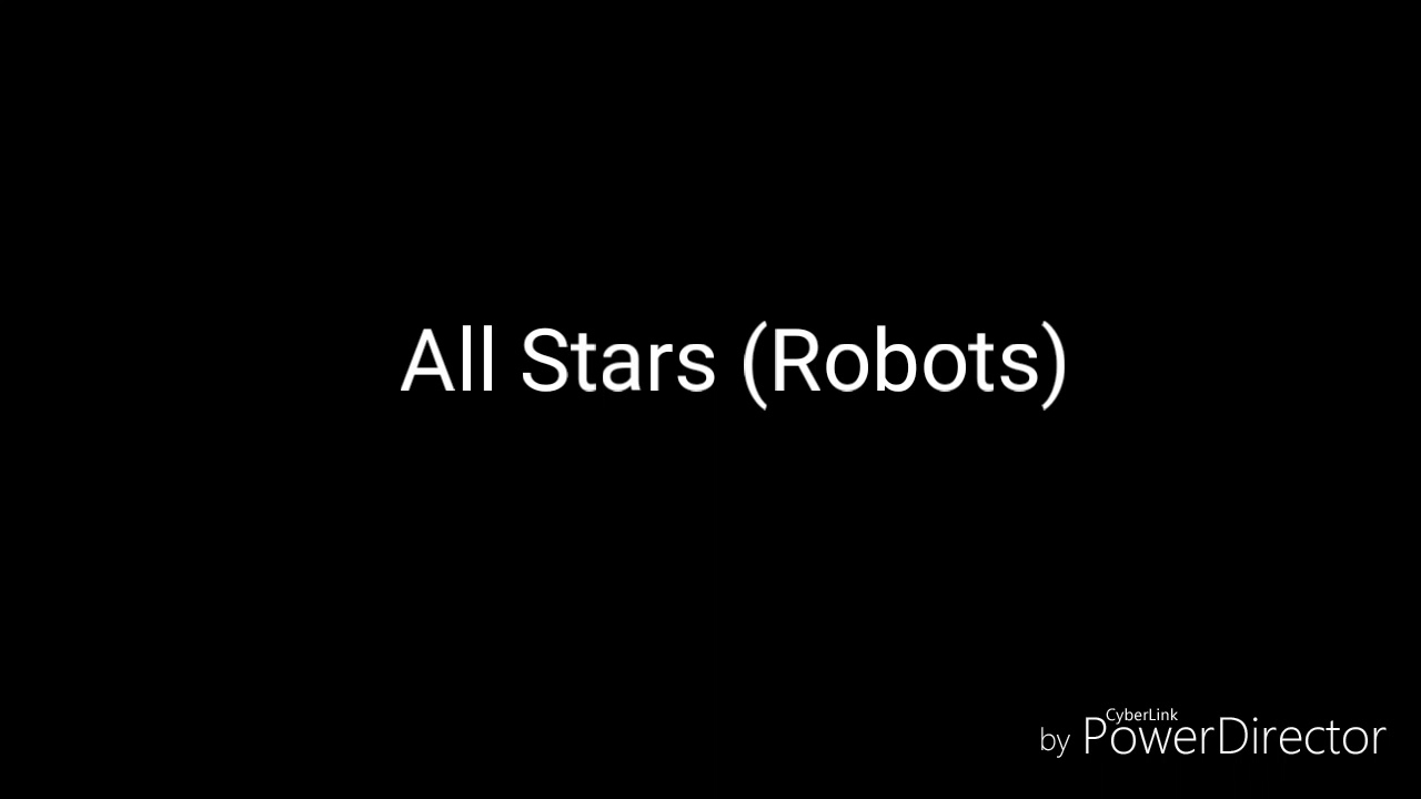 All Stars (Robots) Cast Video (Happy Robin Williams Remembrance Day ...