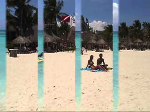 Mamitas beach club in Playa del Carmen Mexico - YouTube