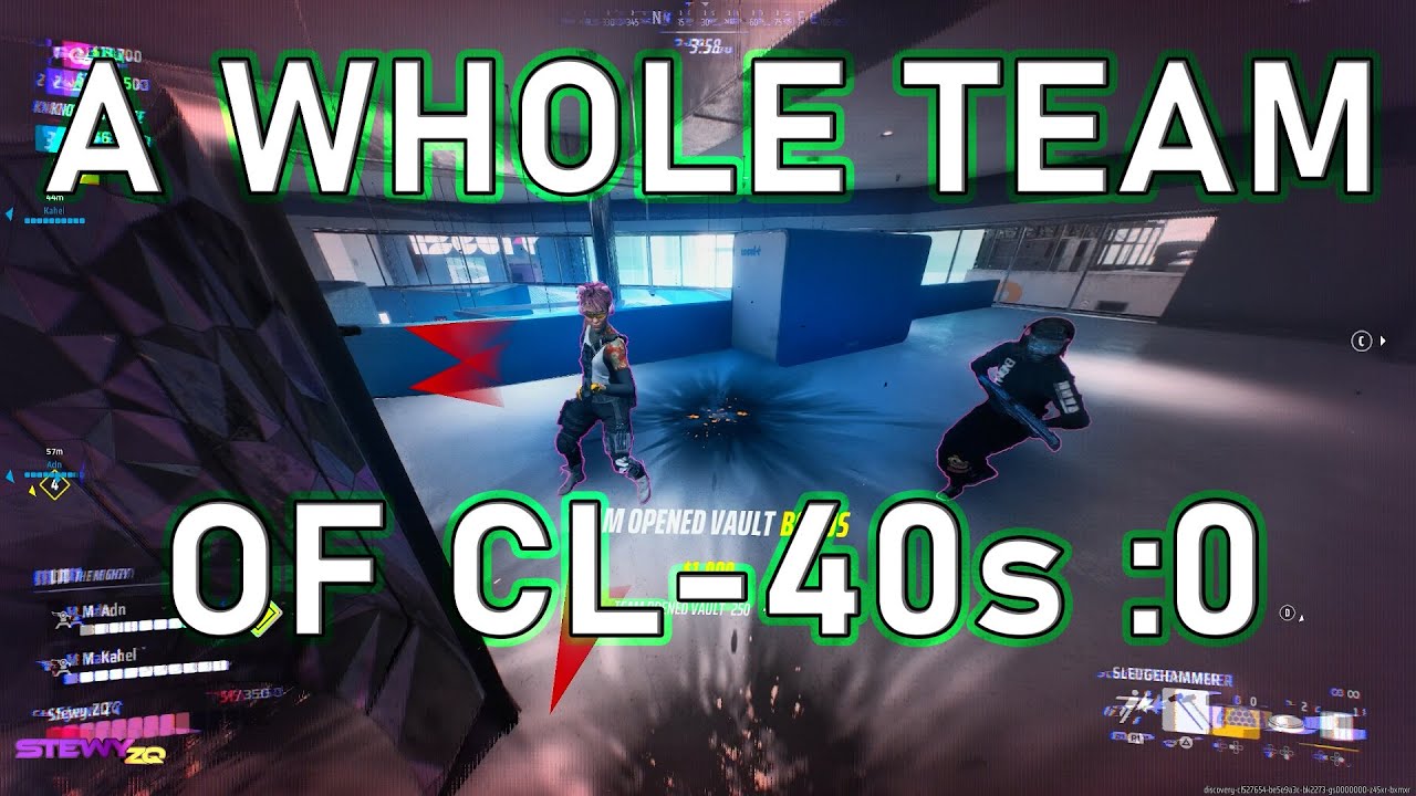 A Whole Team Of CL-40s Came Through And Destroyed me in | THE FINALS ...