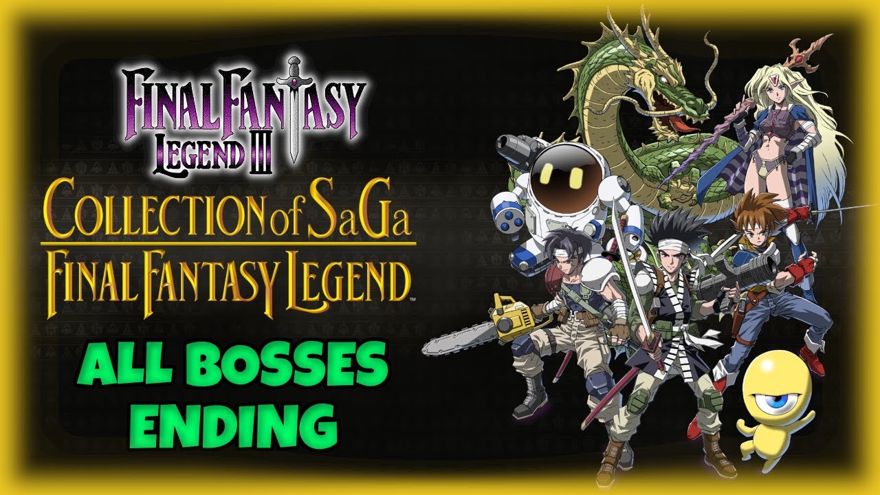 [Final Fantasy Legend 3] - All Bosses - YouTube