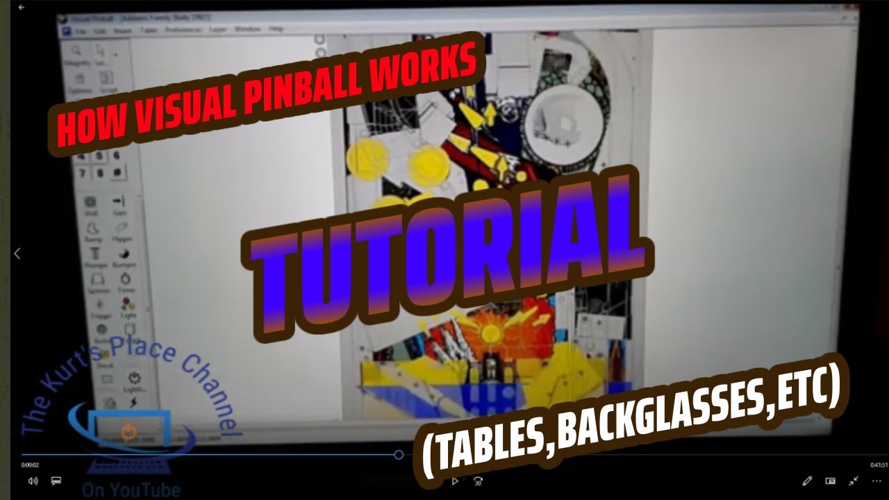 How Visual Pinball Works Tutorial Tables,Backglasses,Etc - YouTube