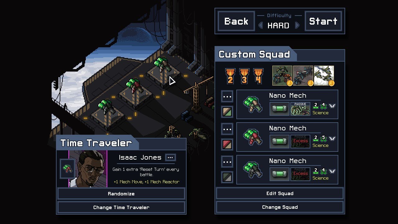 [Into The Breach] Nano Mech(x3) - Science Weapons Only (Hard 4) [30K ...