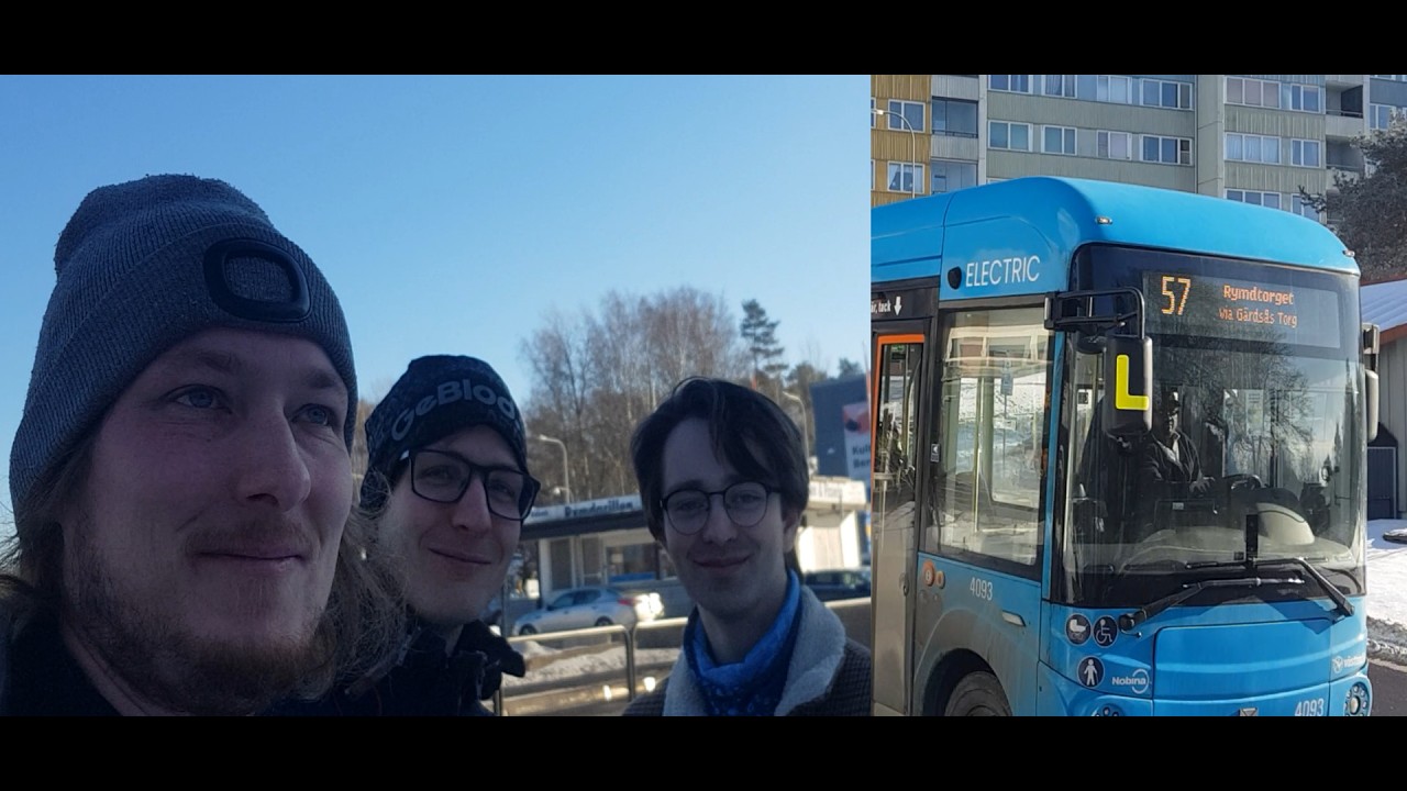 Busslinjer i Göteborg - linje 57 - YouTube