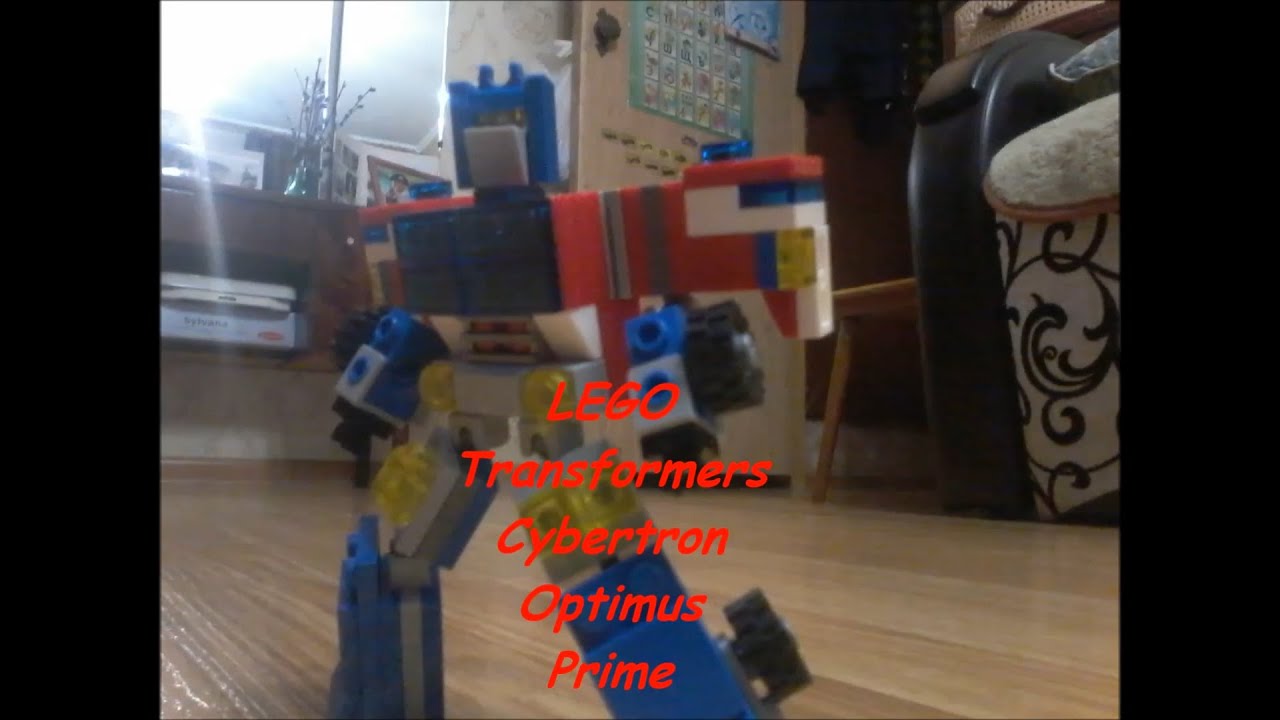 LEGO Transformers Cybertron Optimus Prime - YouTube