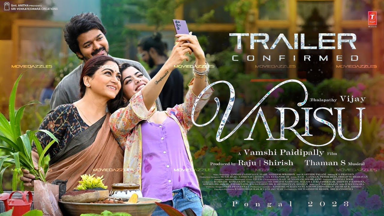 Varisu Official Trailer Update | Vijay | Rashmika | Iratta First Look ...