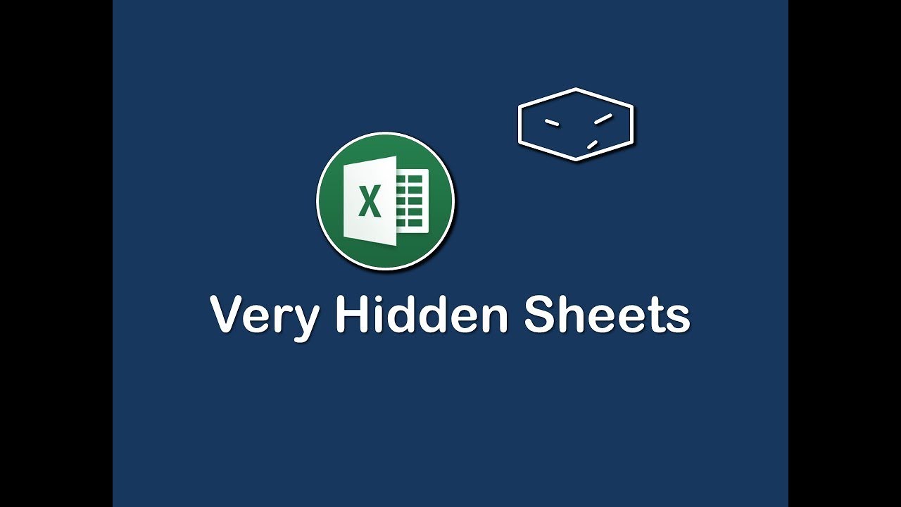 Ms Office Excel Very Hidden Sheets YouTube Ms Office Excel Very Hidden Sheets YouTube