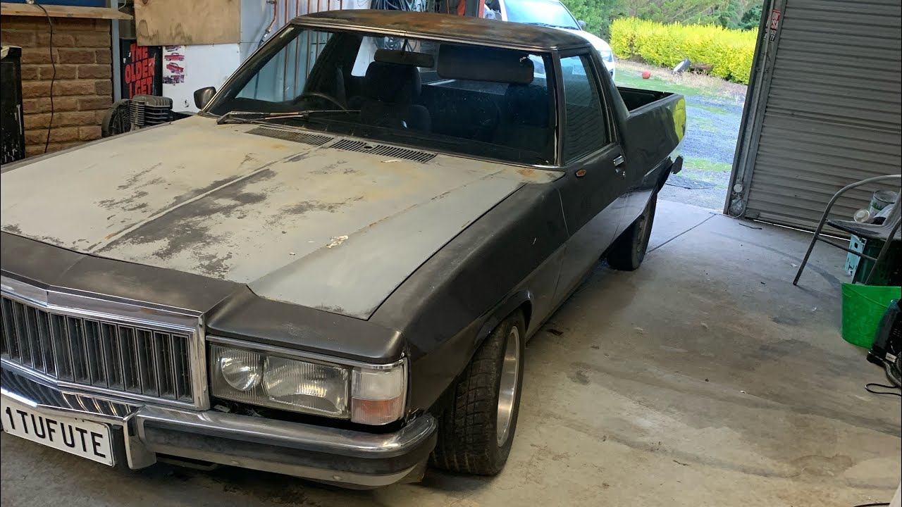 WB kingswood Ute Resto build! Part 1! - YouTube