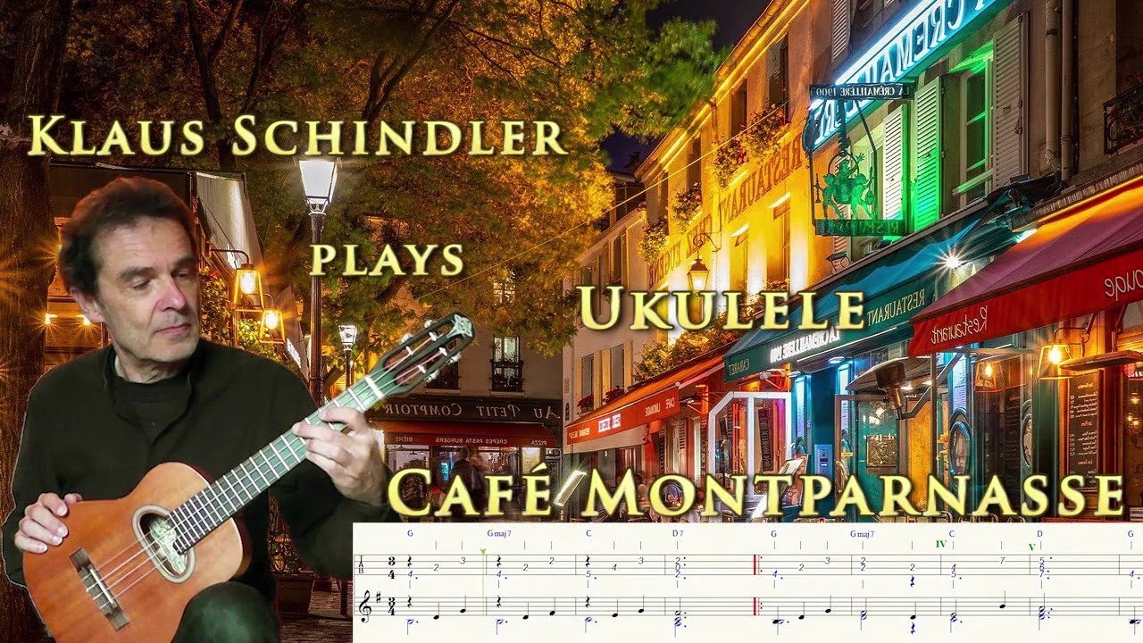 Café Montparnasse (Ukulele Solo & Ukulele & Guitar) - YouTube