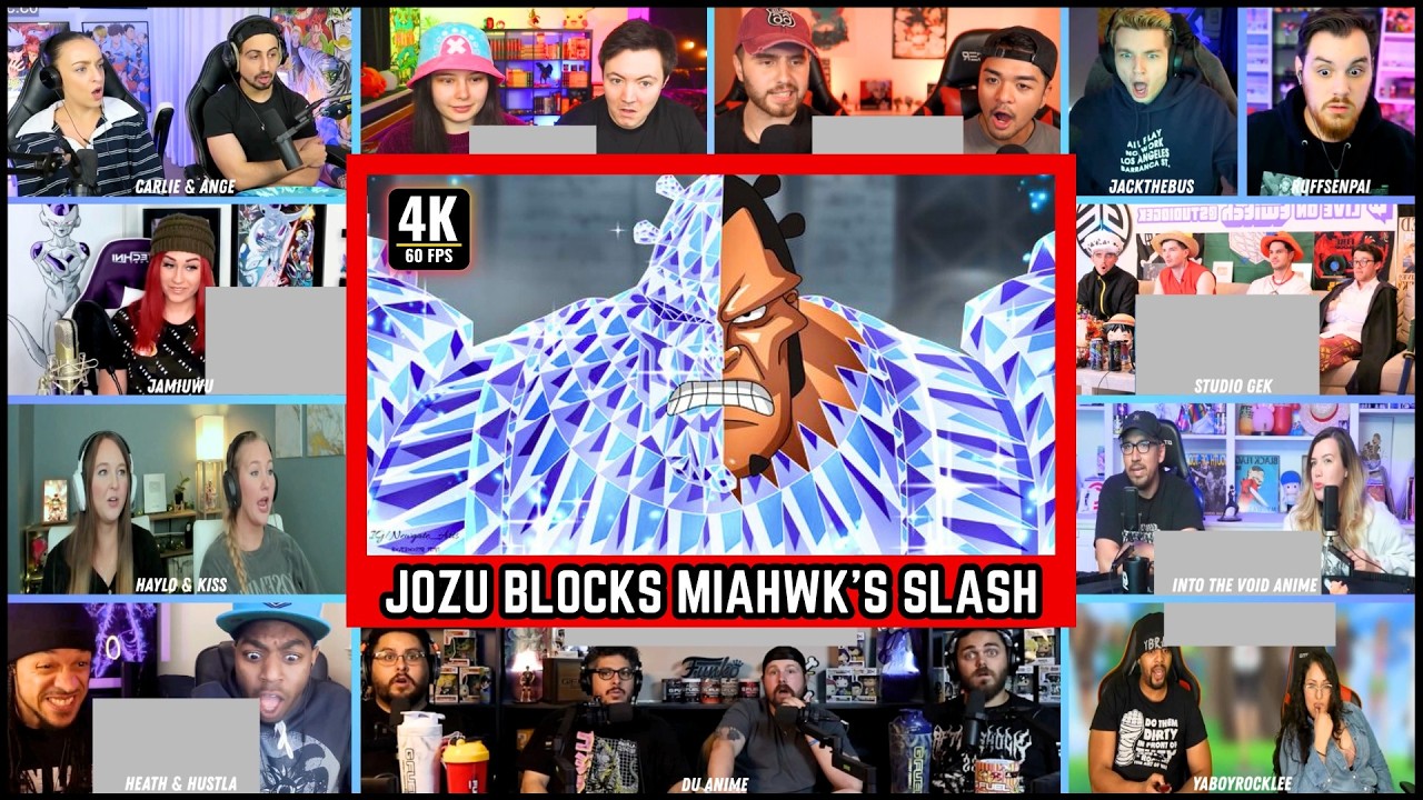 🔥🔥MIHAWK VS JOZU MEGA REACTION MASHUP - One Piece Episode 463 Mega ...
