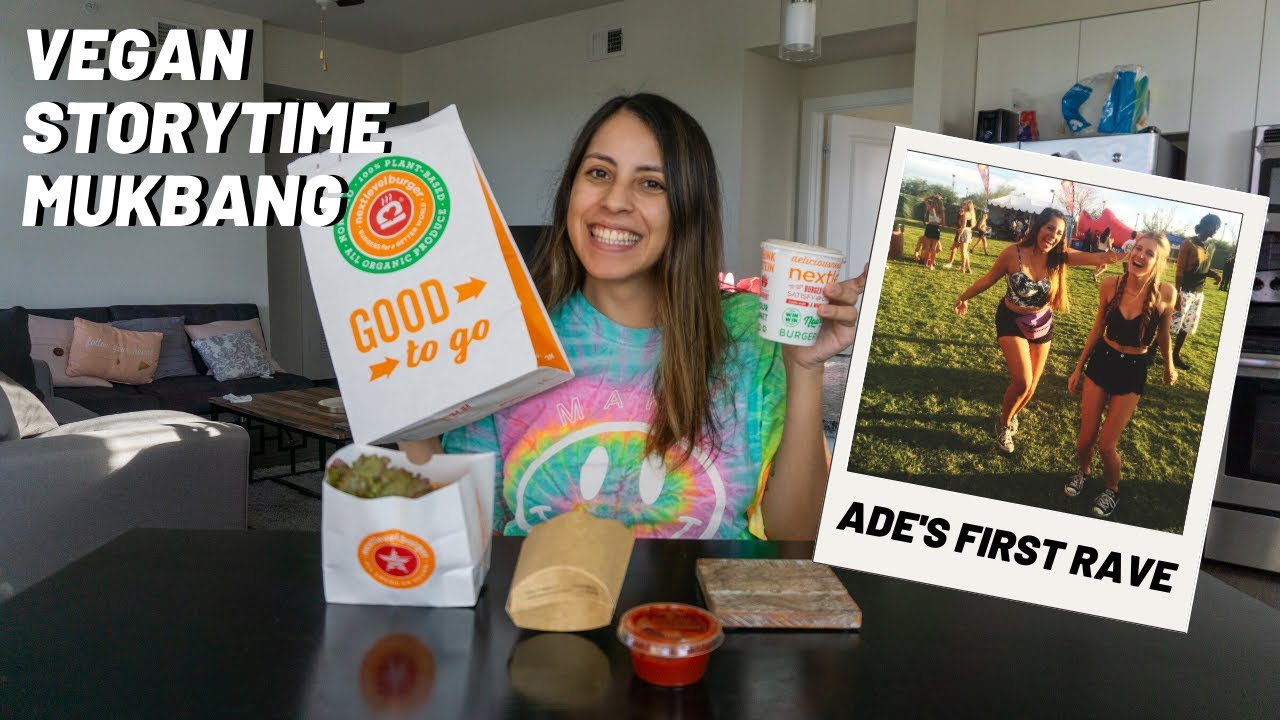 My First Rave Experience | Vegan Mukbang Storytime - YouTube