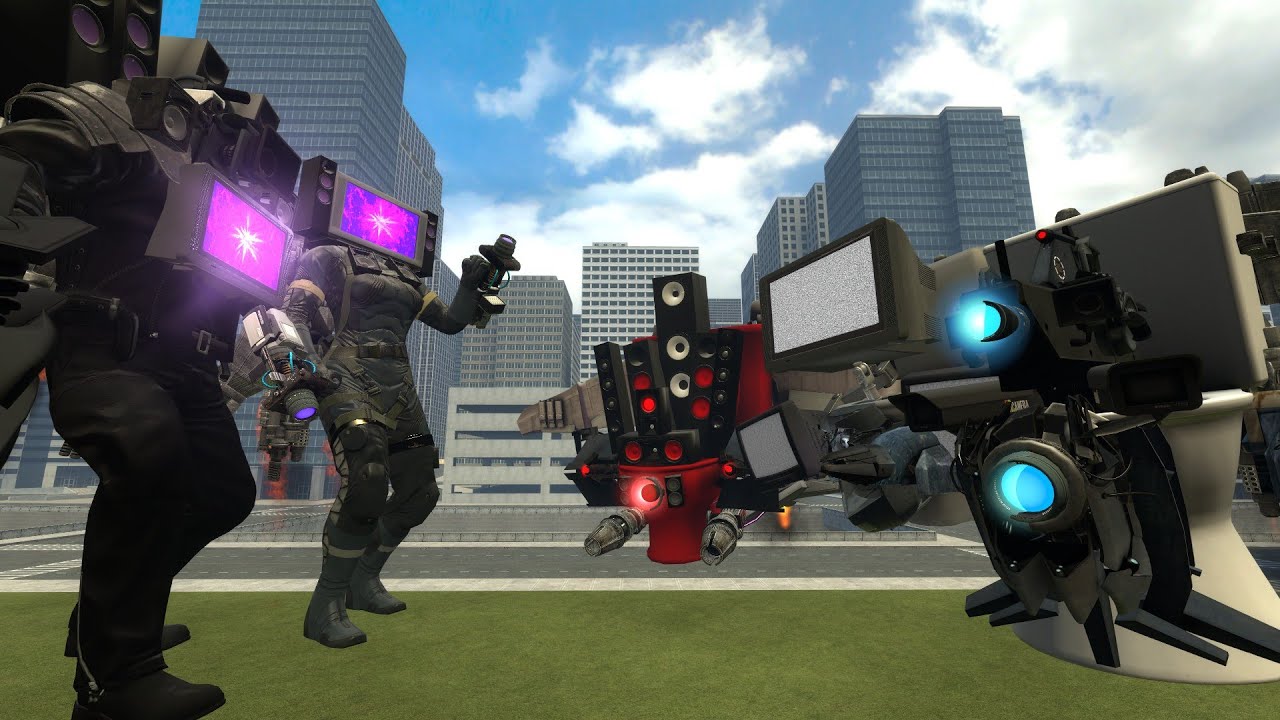 New multiverse TV Woman and multiverse TV Man vs multiverse SKIBIDI ...