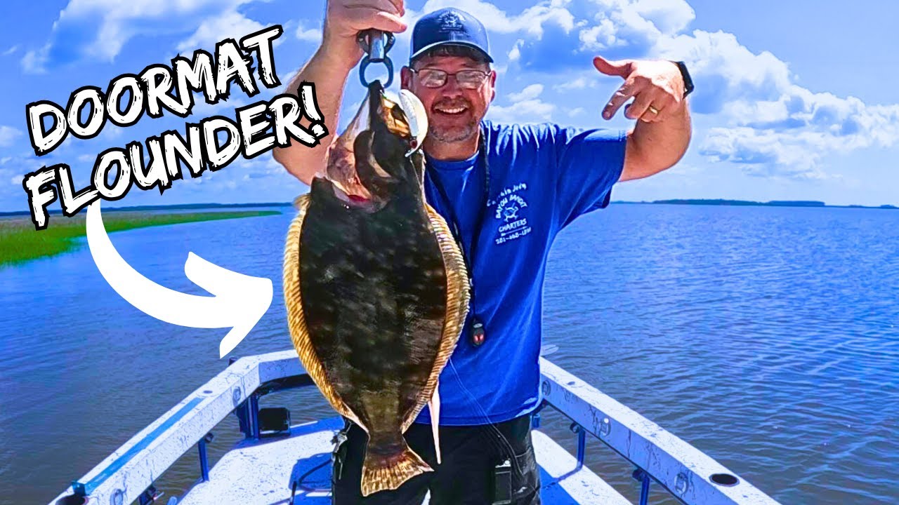 Beginners Guide to Catching BIG FLOUNDER in the Marsh! Tips and ...