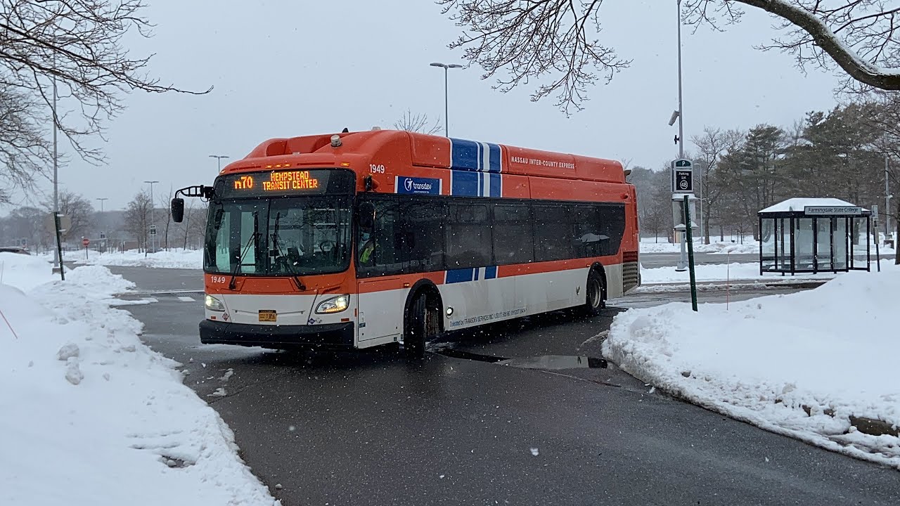 NICE Bus: 2016 NFI XN40 #1949 n70 - YouTube