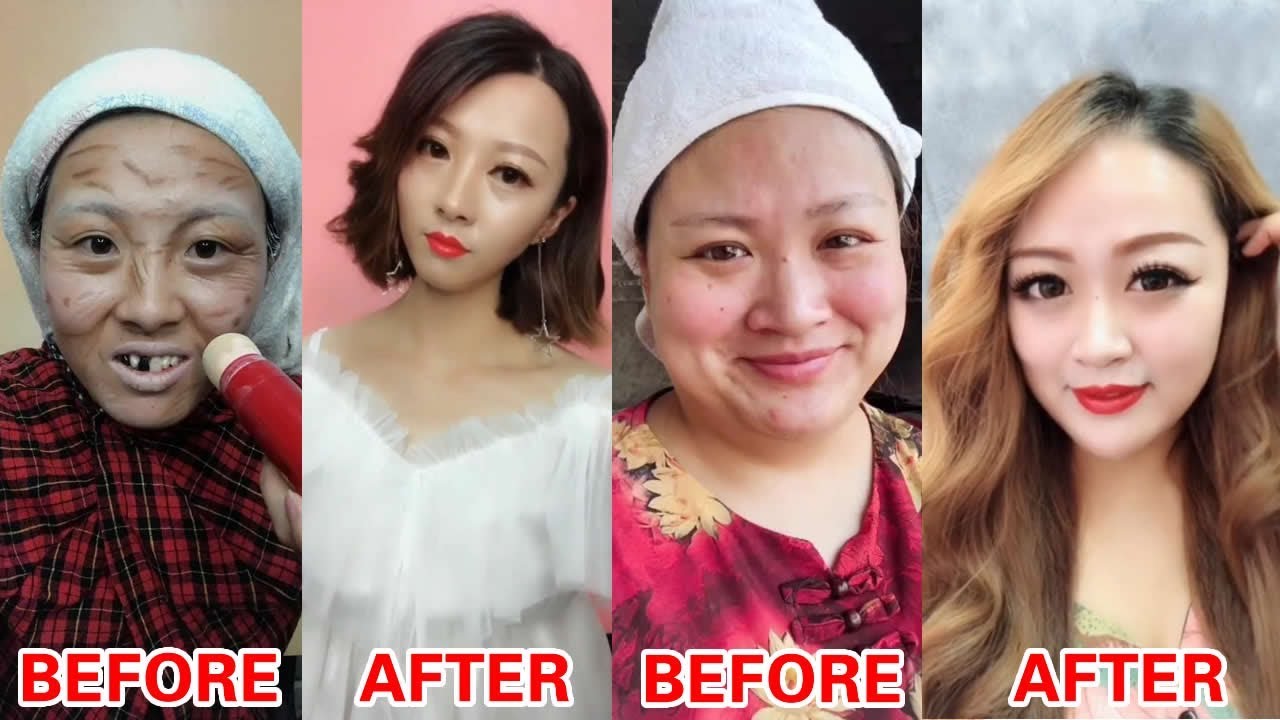 The Real Power Of Makeup&&Makeup Before and After && Chinese Makeup ...